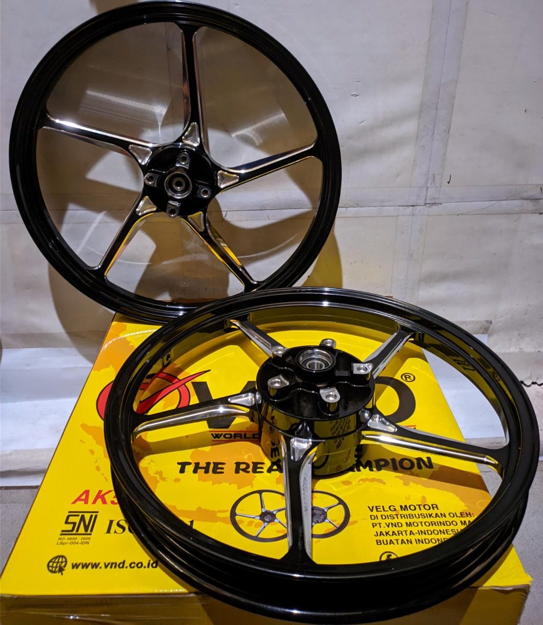 Velg Pelek racing VND AK55 CNC Enkei TRX Yamaha Jupiter MX King 17 160/ ...