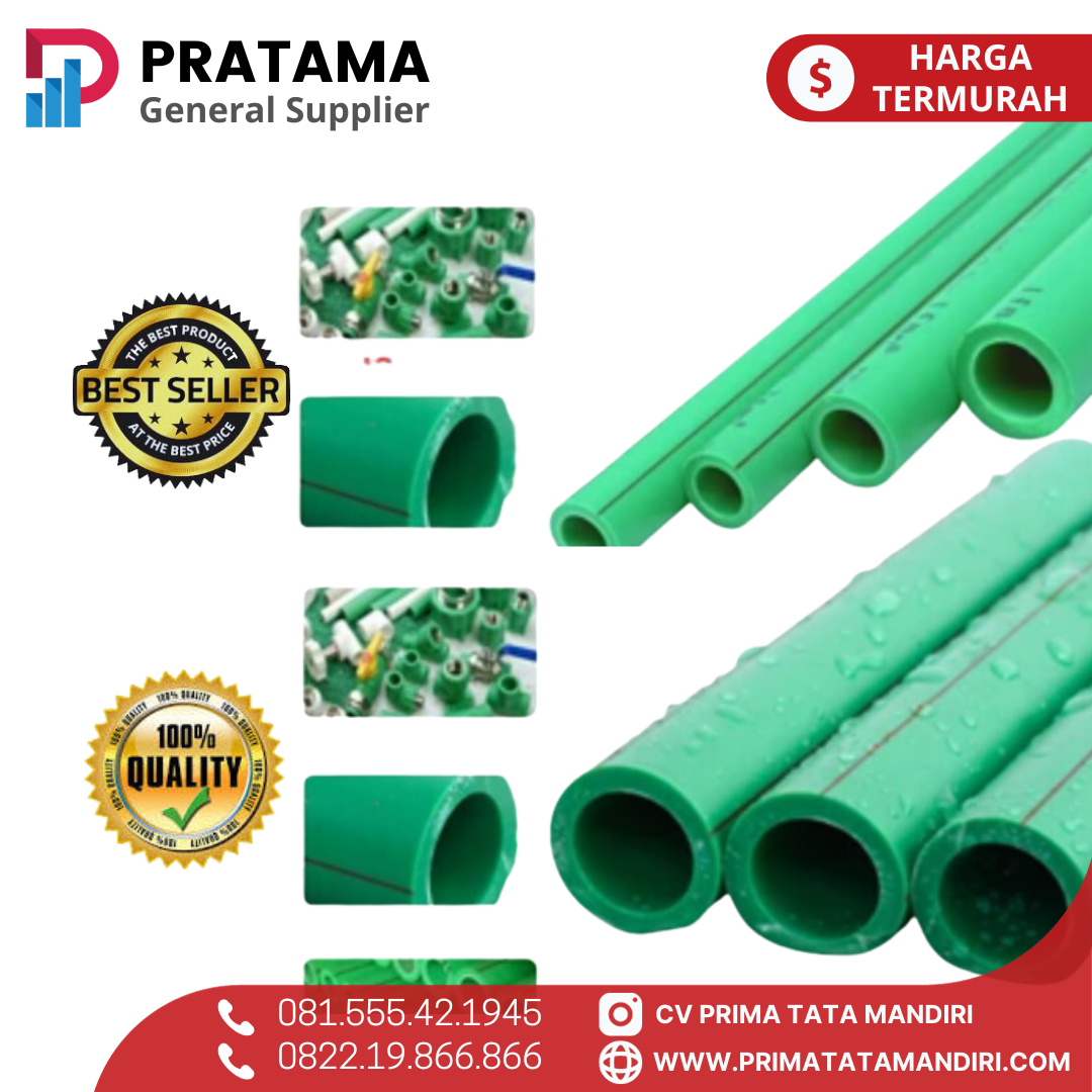 Pipa Ppr Air Panas Ppr 1" inch 32Mm PN 20 | surabaya | Lazada Indonesia