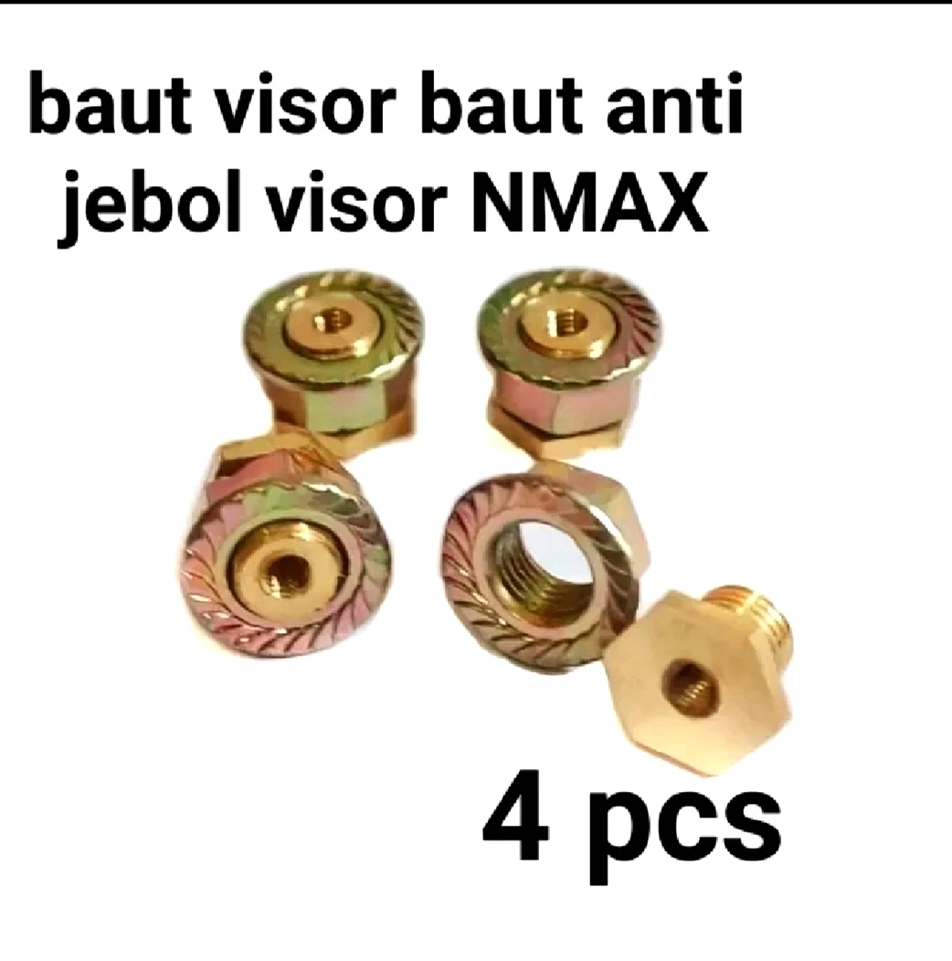 Baut Visor Anti Jebol Dan Baut Visor Nmax Lexi, PCX