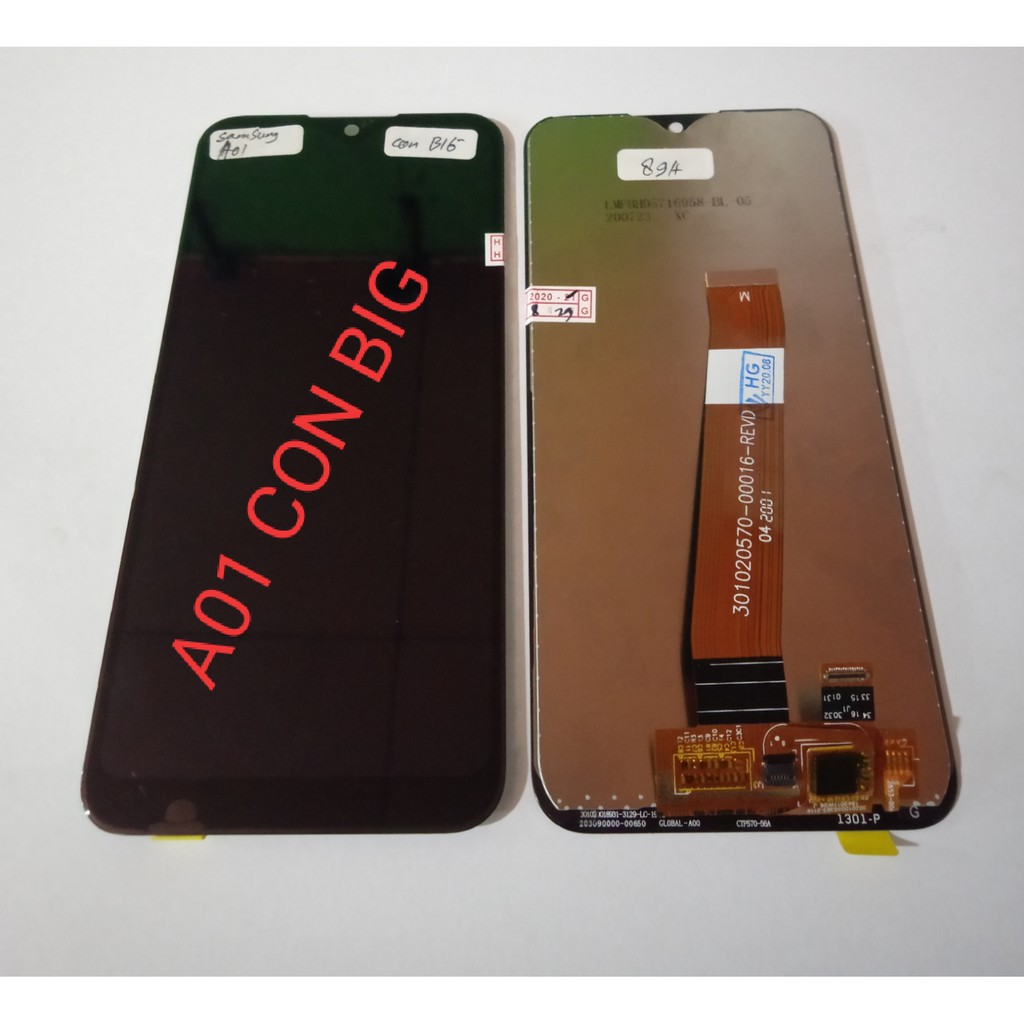 LCD SAMSUNG A01 2020 FULLSET + TOUCHSCREEN BLACK ORIGINAL OEM / AAA ...