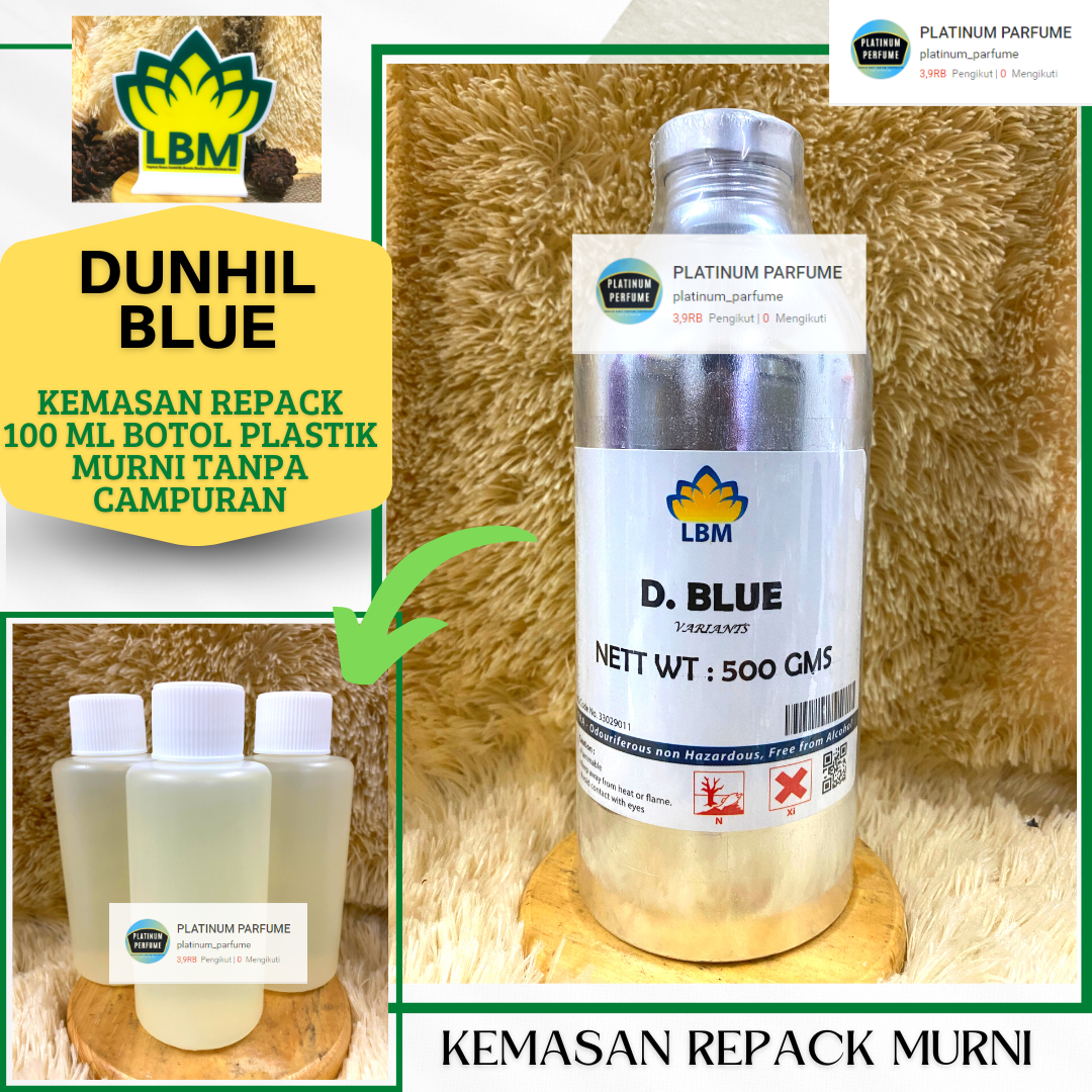 Bibit Parfum Pria DUNHIL BLUE 100 ML By LBM FRAGRANCE - Bibit Parfum ...