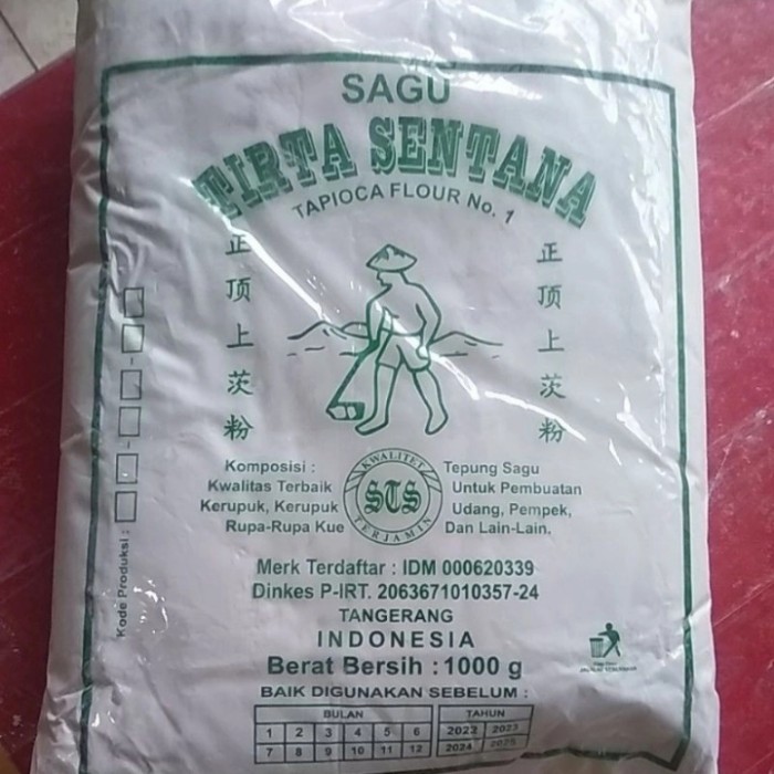 sagu tirta sentana 1kg byDZ | Lazada Indonesia