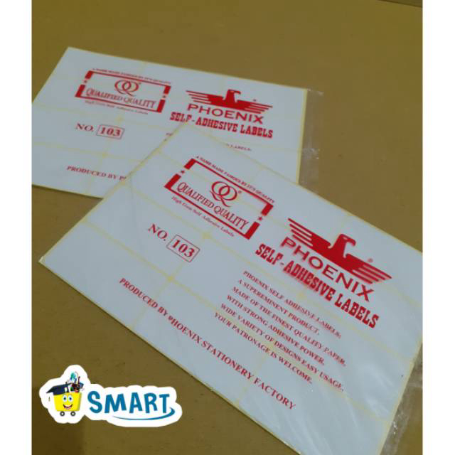 PHOENIX LABEL STICKER 103 | Lazada Indonesia
