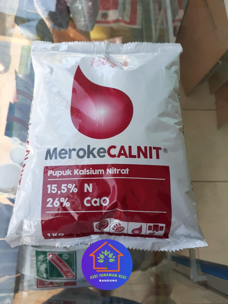 COD Meroke Calnit 1 Kg kemasan Pabrik pupuk calsium nitrat Untuk ...
