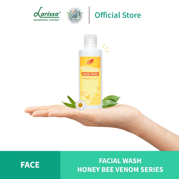 Larissa facial wash acne instensive - honey bee venom acne | Lazada ...