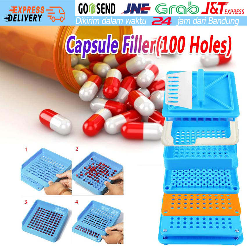 Mesin Pengisi Kapsul Filler Kapsul 100 Lubang | Lazada Indonesia