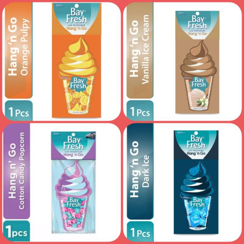 Bay Fresh Bayfresh Air Refreshner Hang n Go Original Pengharum Ruangan ...