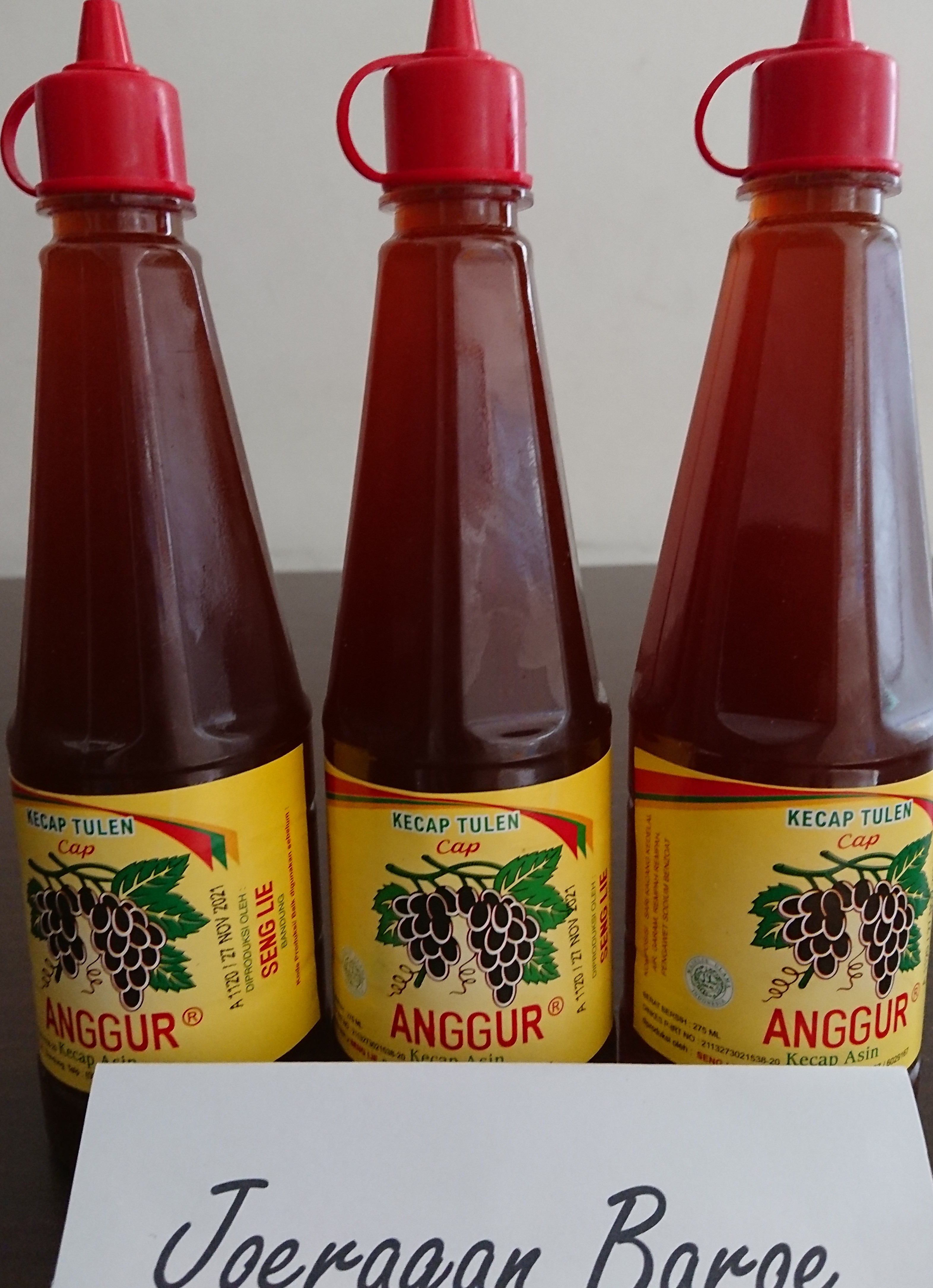 Kecap anggur asin kemasan botol plastik 275 ml | Lazada Indonesia