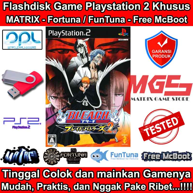 Flashdisk Game PS2 PS 2 Bleach - Blade Battlers 2nd | Lazada Indonesia
