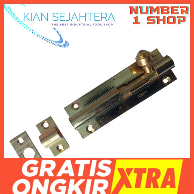 Grendel 4 Inch Modern Gerendel Kunci Slot Pintu - Toko Kami Menyediakan ...
