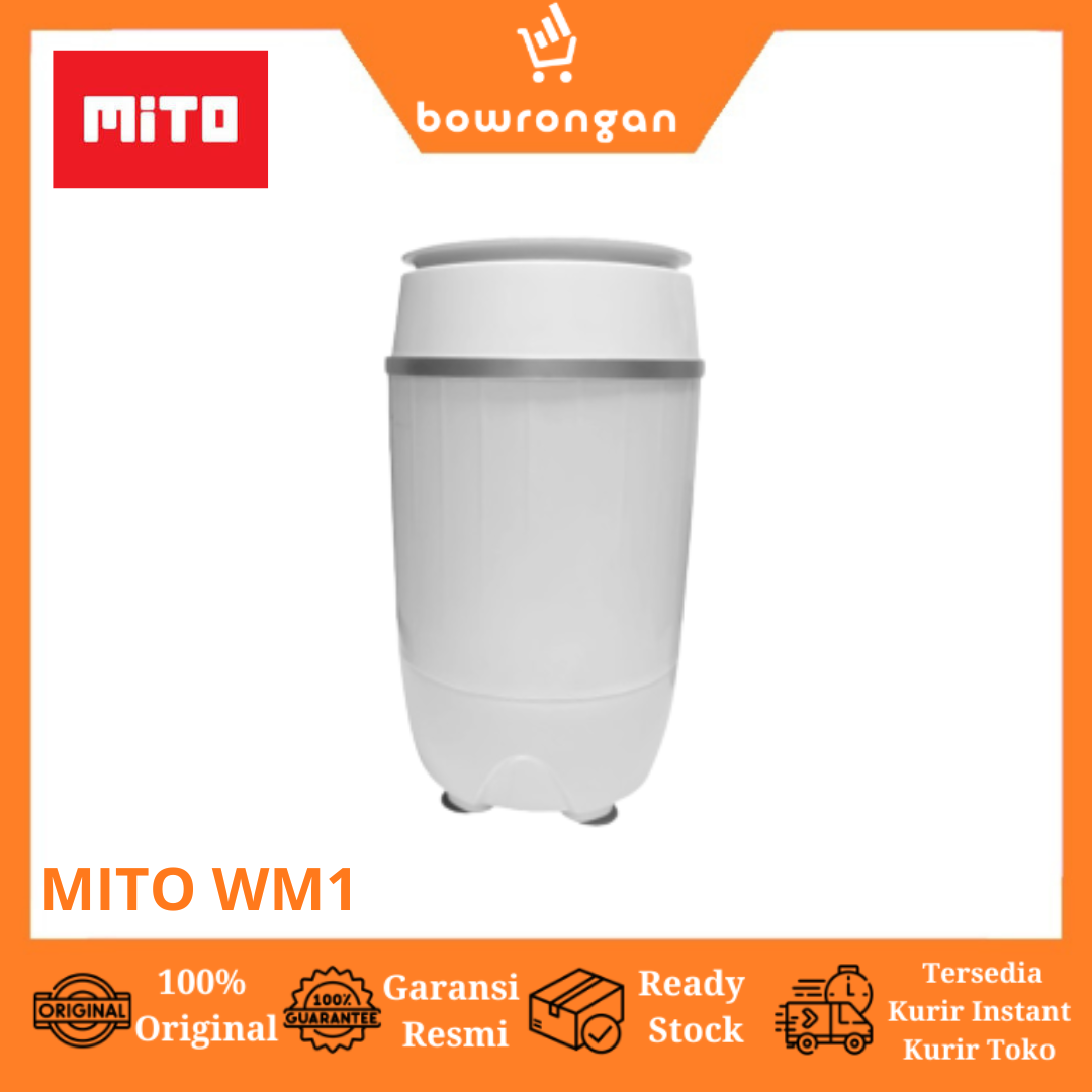 MITO Mitochiba Mesin Cuci Portable 3.5 Kg WM1 WM-1 | Lazada Indonesia