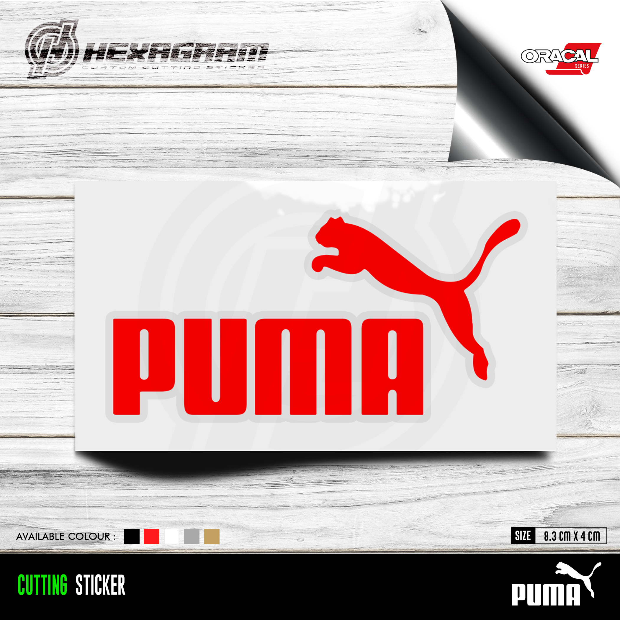 Cutting Sticker Logo Puma | Stiker Logo Puma | Lazada Indonesia