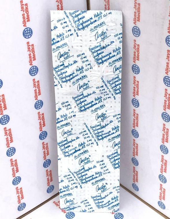 Anaton Isi 10 Tablet - Obat Batuk Pilek | Lazada Indonesia