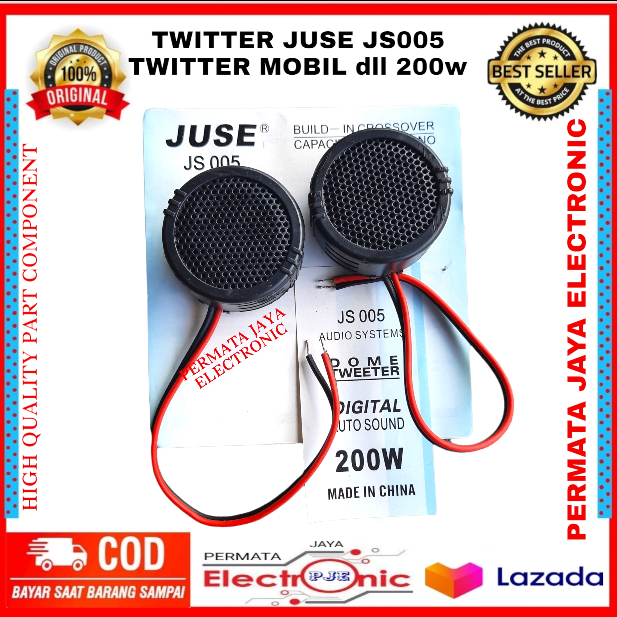 TWEETER MOBIL SPEAKER MOBIL 200W TWEETER TRUK TWITER MOBIL | Lazada ...