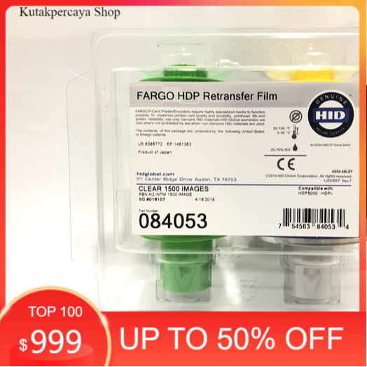 Ribbon Tinta Clear Film Fargo HDP5000 084053 | Lazada Indonesia