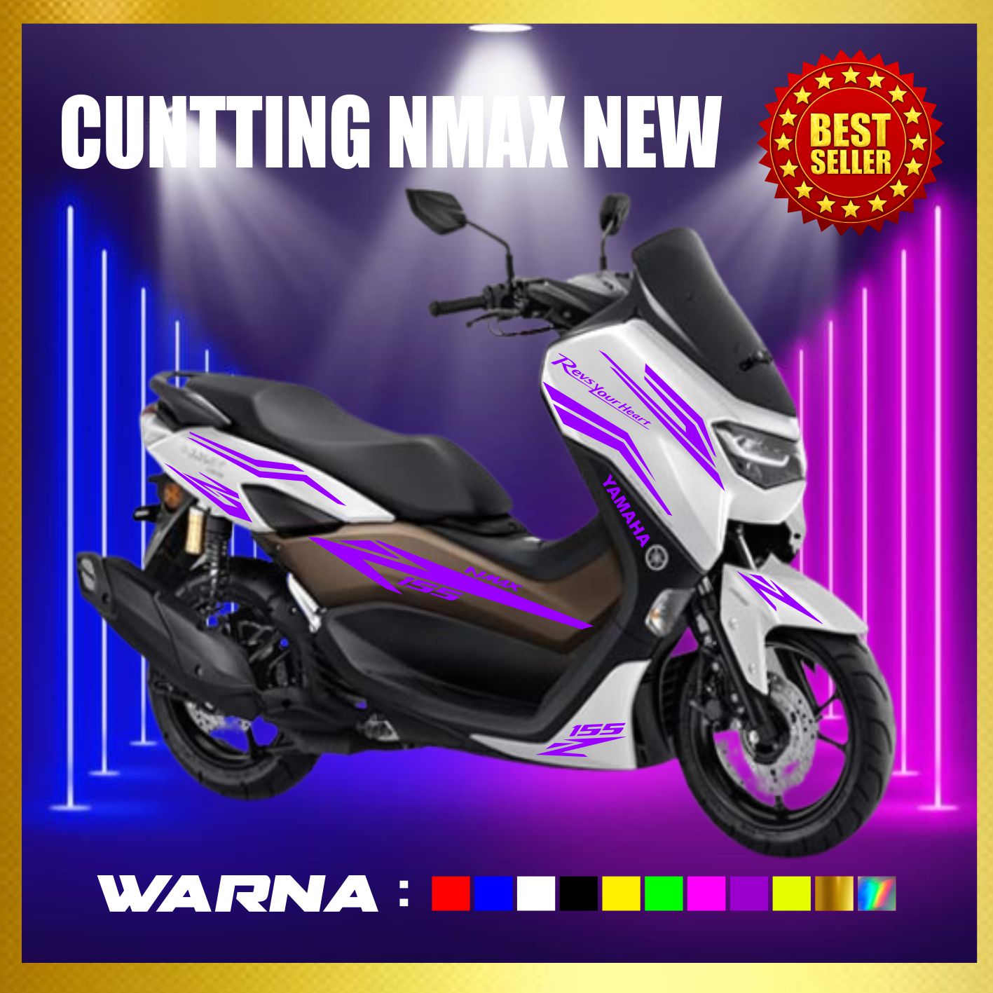 CUTTING STICKER NMAX NEW STIKER CUTTING NMAX BARU | Lazada Indonesia