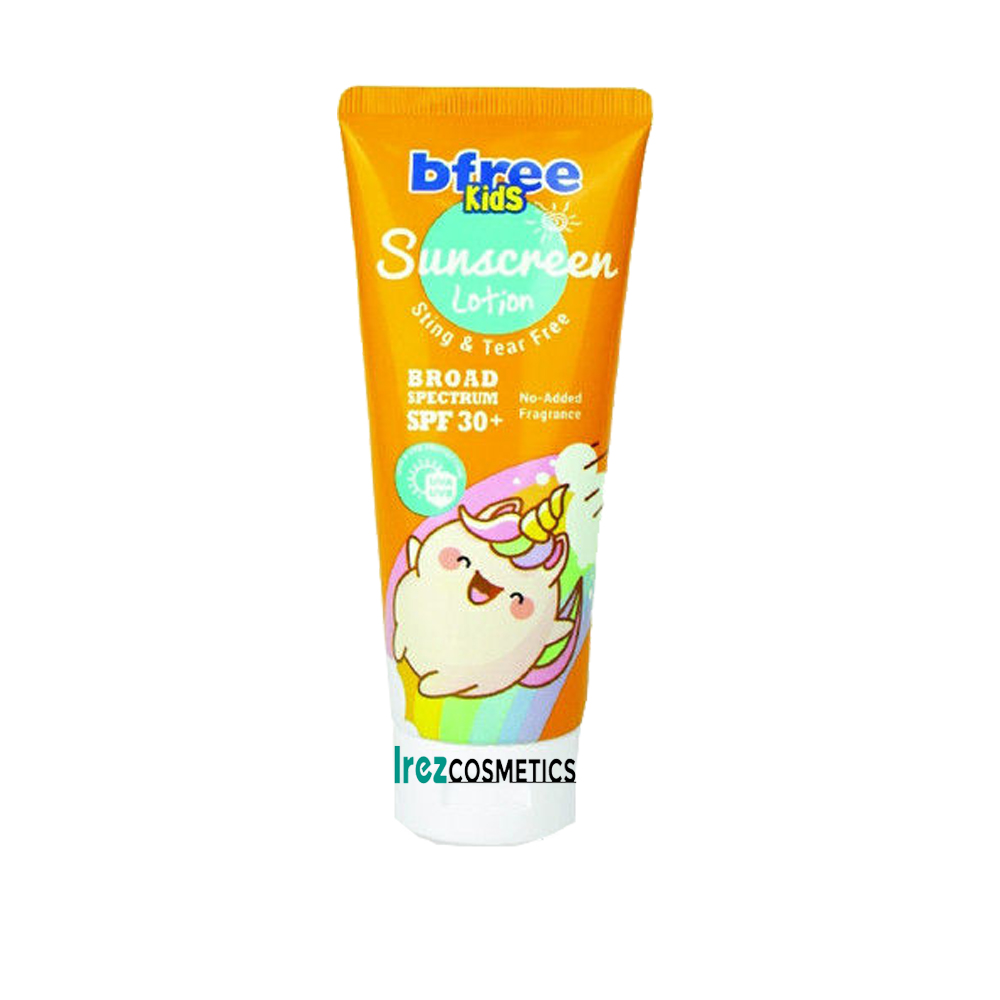 BFREE Kids Sunscreen Lotion SPF 30+ Broad Spectrum 100 ml Sunscreen ...