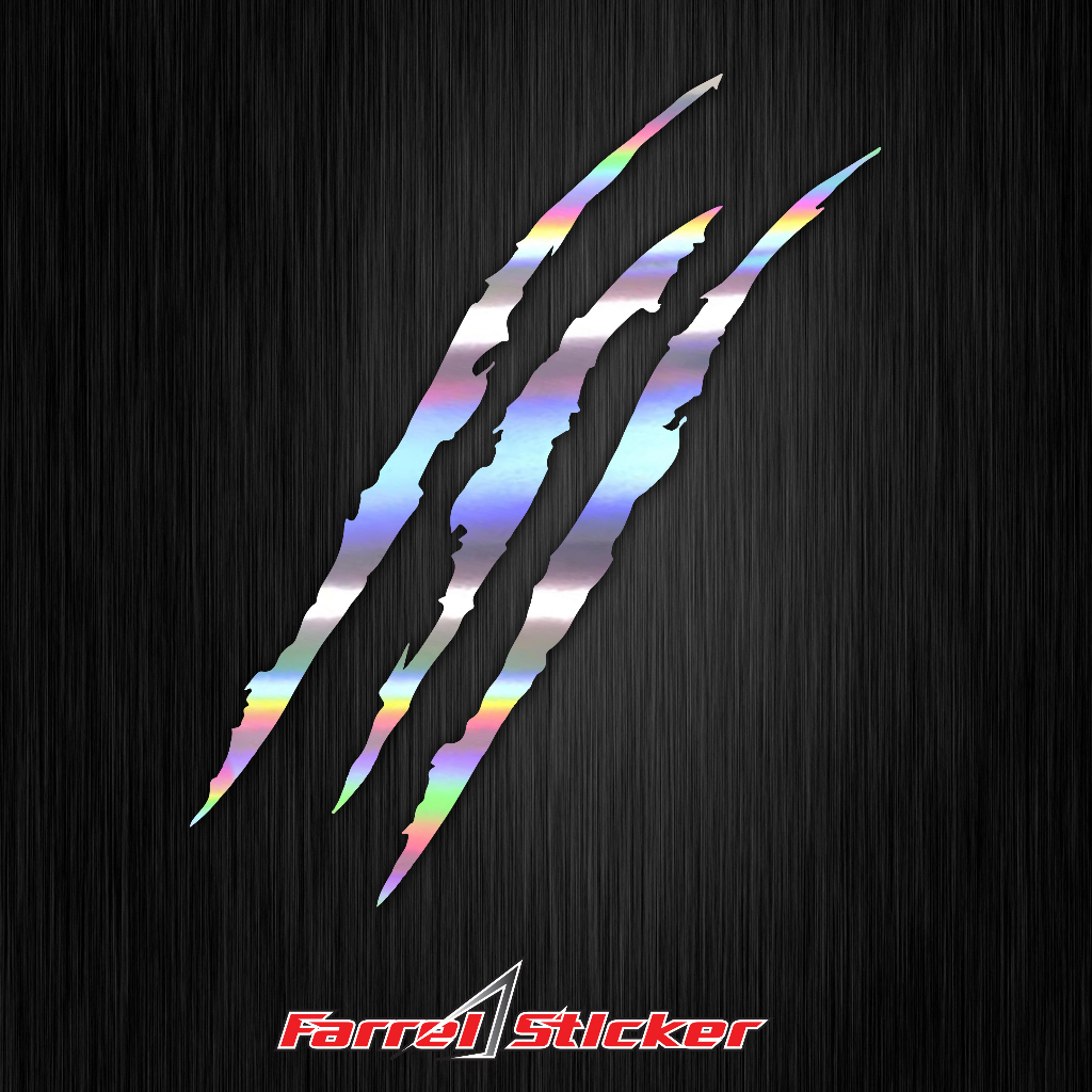 Stiker Cakar Motor Mobil Sticker monster claws | Lazada Indonesia