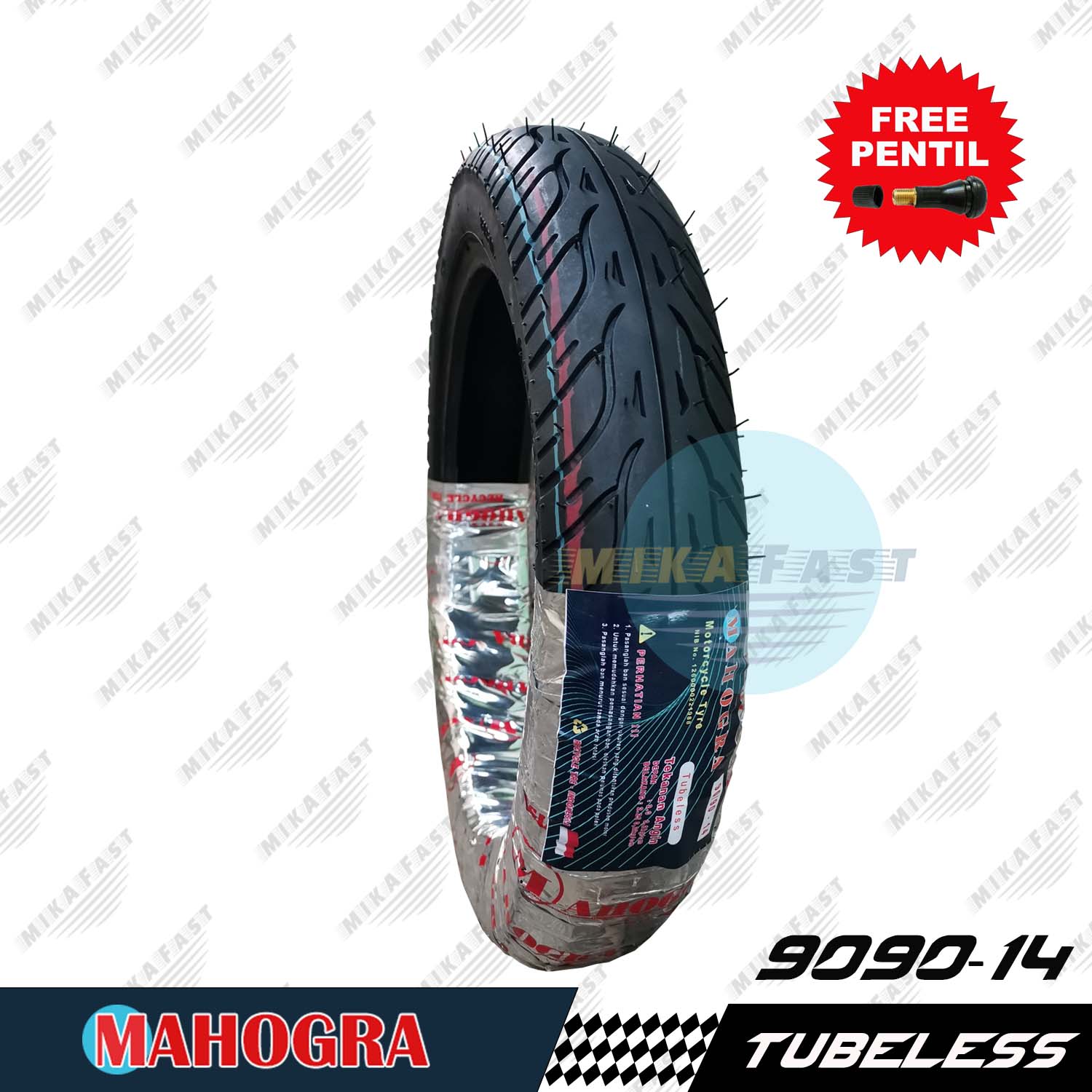 Ban Matic Mahogra 90/90-14 Tubeless | Lazada Indonesia