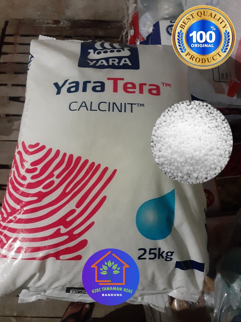 COD Pupuk Kalsium Nitrat Yara Tera Calcinit Yaratera Kalsinit 1 kg ...