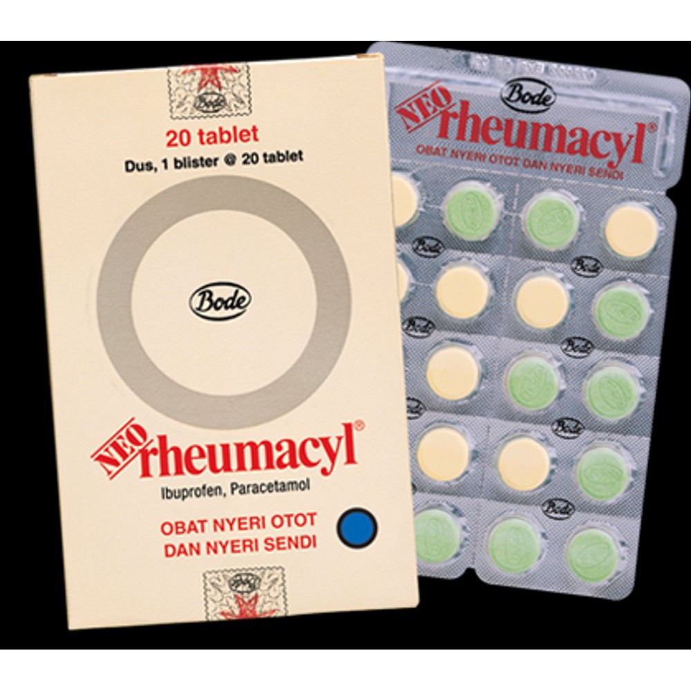 RH- NEO RHEUMACYL OBAT NYERI OTOT DAN NYERI SENDI PER STRIP ISI 20'S ...