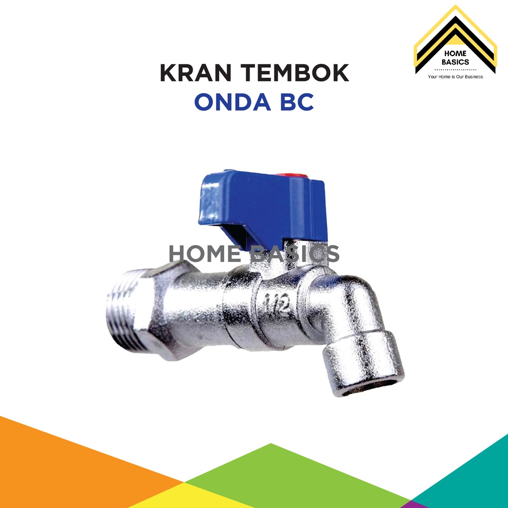Kran Tembok Onda BC 1/2" / Kran Taman / Keran Dinding | Lazada Indonesia