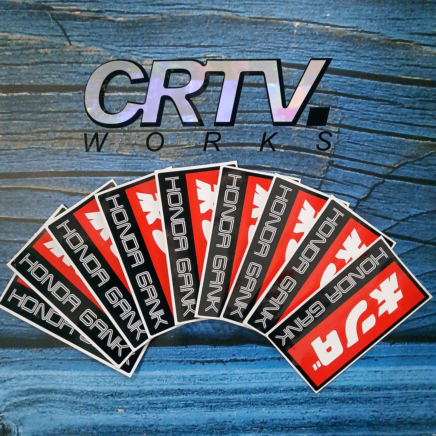 Stiker Honda Gank Sticker Honda Gank Herex Terlaris - Crtv | Lazada ...