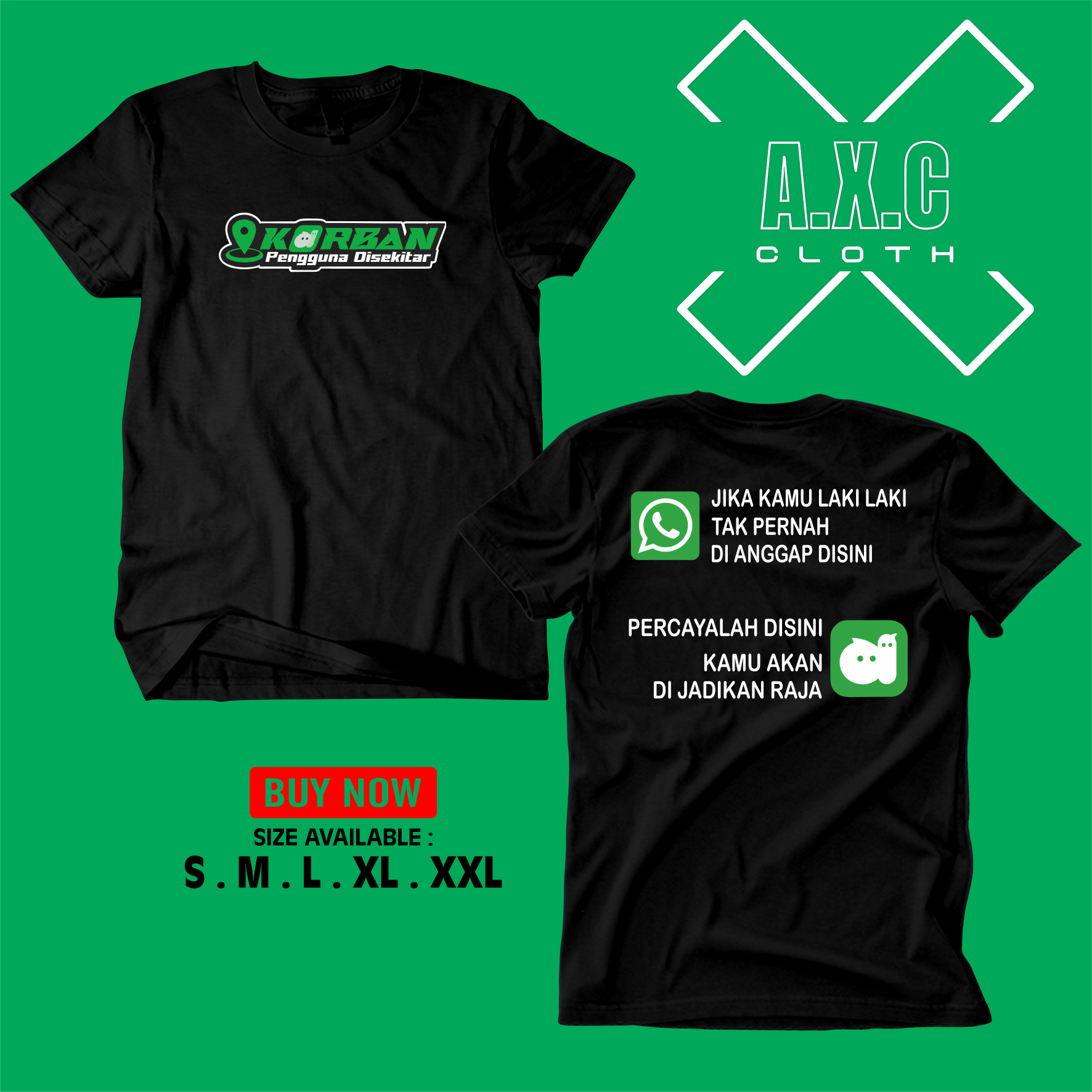 KAOS BAJU SABLON KORBAN PENGGUNA SEKITAR | Lazada Indonesia KAOS BAJU SABLON KORBAN PENGGUNA SEKITAR | Lazada Indonesia
