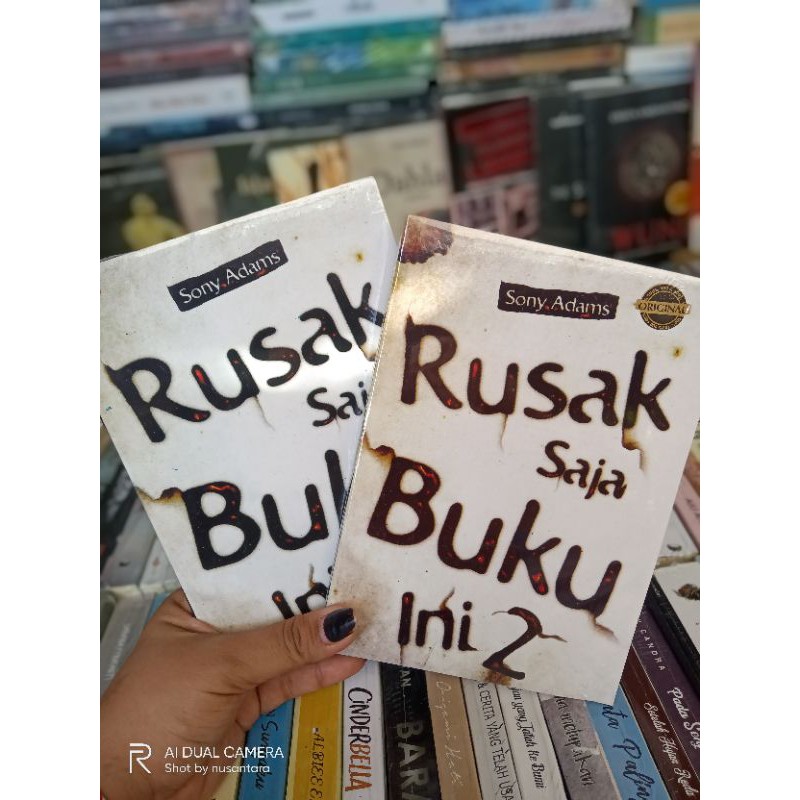 1 paket novel rusak saja buku ini 1 dan 2 | Lazada Indonesia 1 paket novel rusak saja buku ini 1 dan 2 | Lazada Indonesia