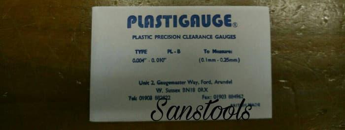 [READY] Plastik Gauge / Plasti Gauge Biru 0,1-0,25Mm Plastigauge ...