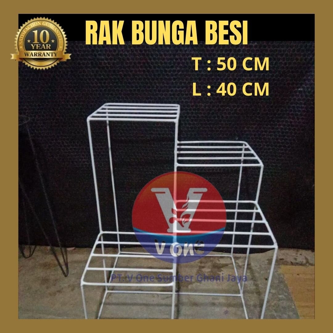 Rak Tanaman Pot Minimalis Rak Pot Murah tinggi 50 cm lebar 40 cm ...