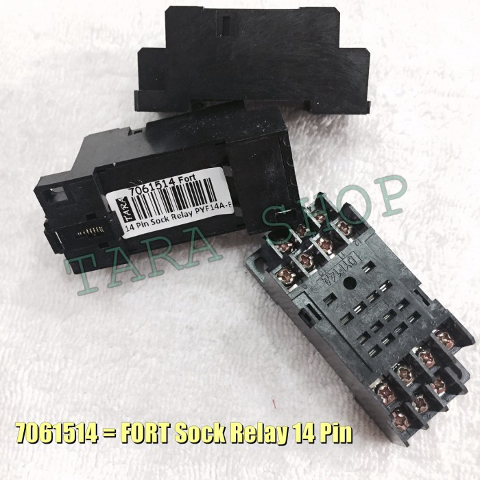FORT SOCKET RELAY 14 PIN PYF14A | Lazada Indonesia