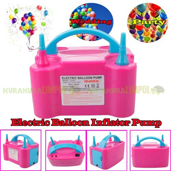 Pompa Balon Elektrik Electric Balloon Pump Pompa Balon Listrik | Lazada ...