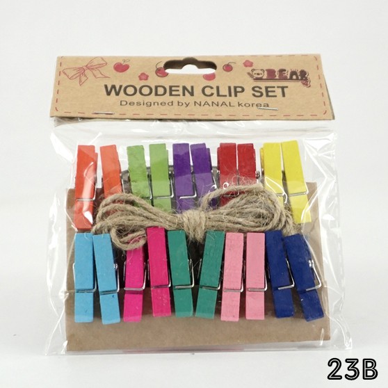 jepitan foto/jepitan kayu/klip foto isi 20 pis | Lazada Indonesia