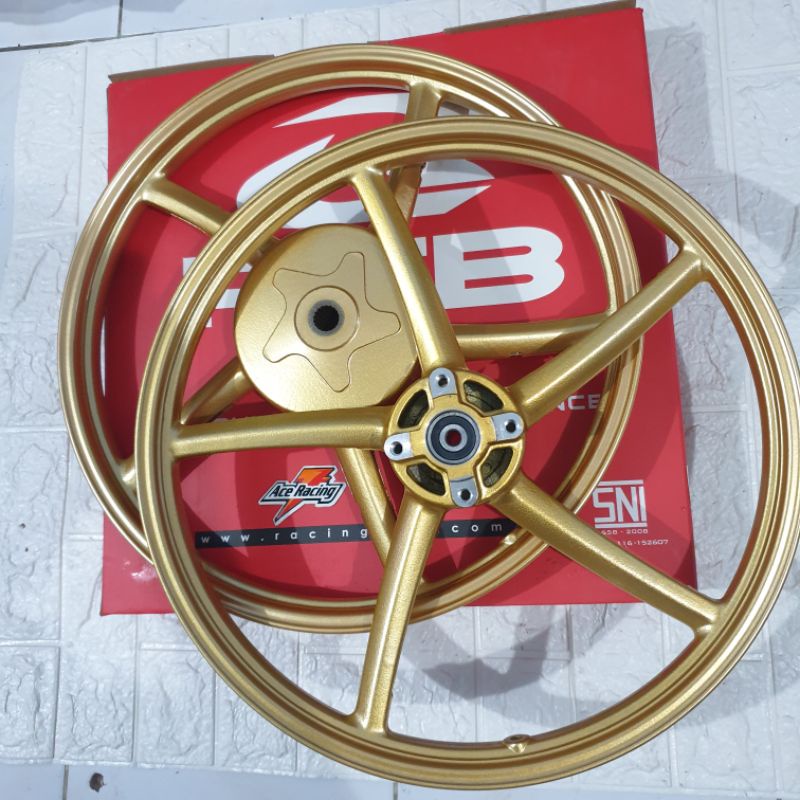 Velg Rcb mio ring 17 depan 120 belakang 140 mio sporty nouvo z lele ...