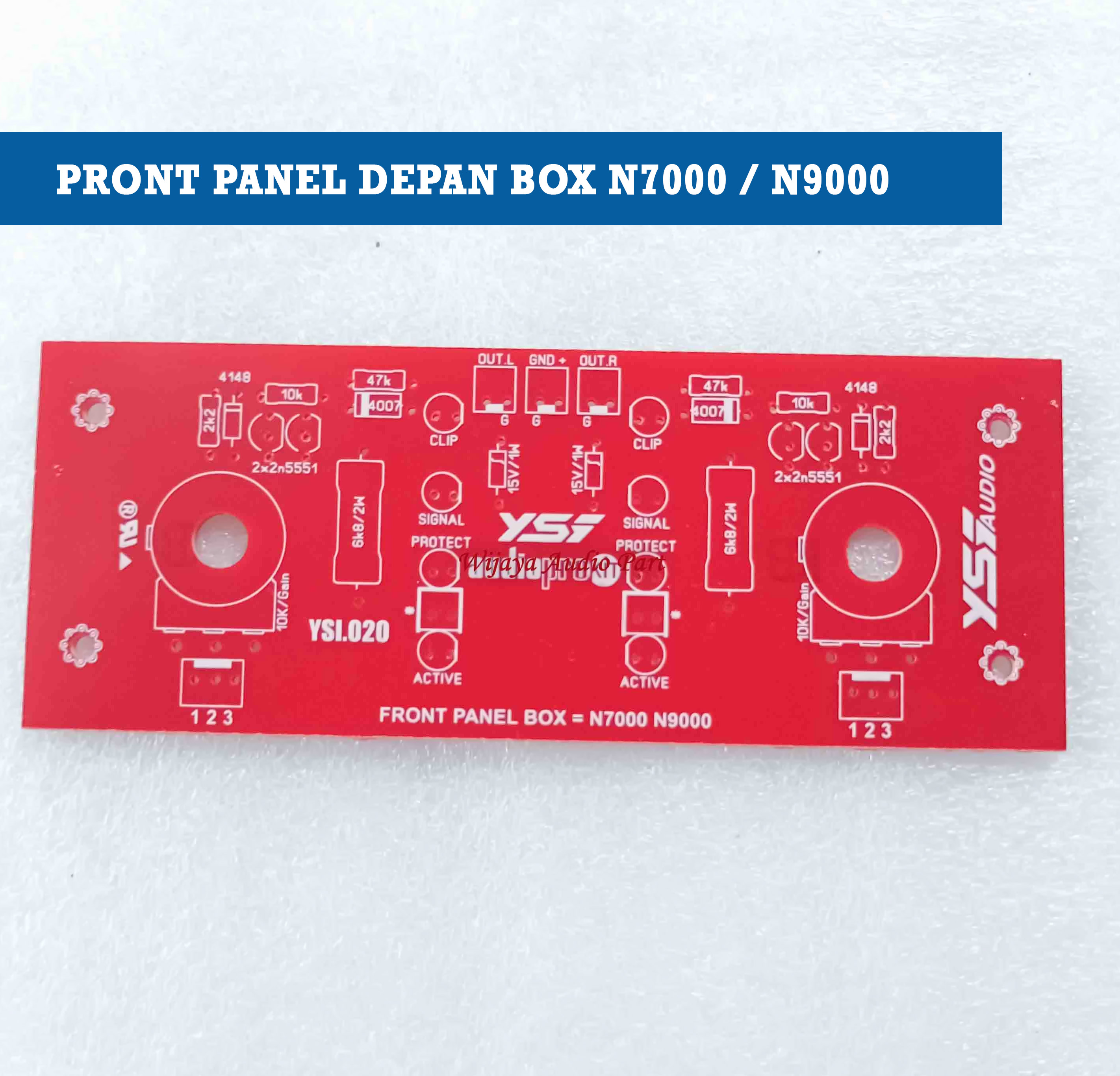 1 BUAH PAPAN AUDIO PCB FRONT PANEL BOX N9000 N7000 PCB PANEL BOX N9000 | Lazada Indonesia