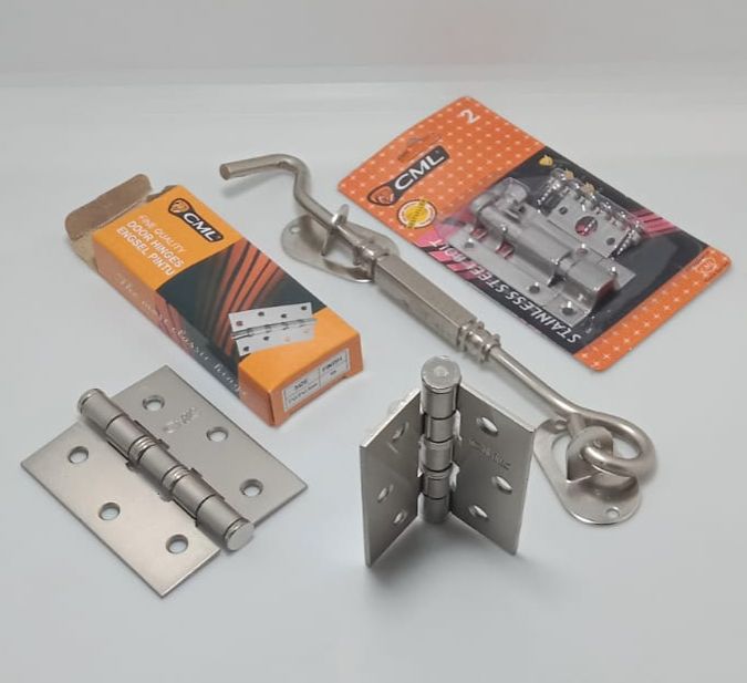 Engsel Pintu Jendela Tebal 3 Inchi Stainless Satu Set Komplit Cantolan ...