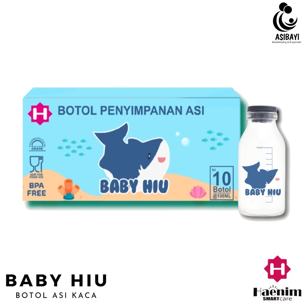 Baby HIU Botol ASI Kaca 100ml Glass Breastmilk Bottle | Lazada Indonesia