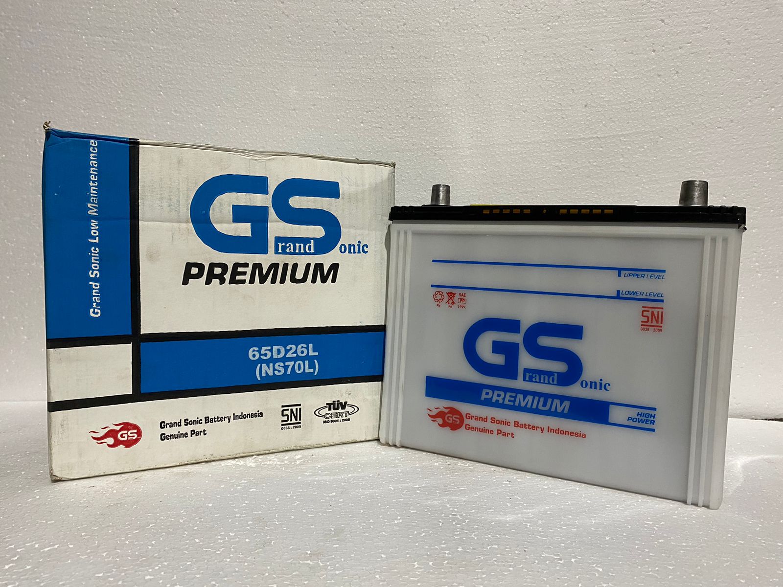 Aki Mobil MITSUBISHI PAJERO NS70L (65D26L) GS GRAND SONIC | Lazada ...