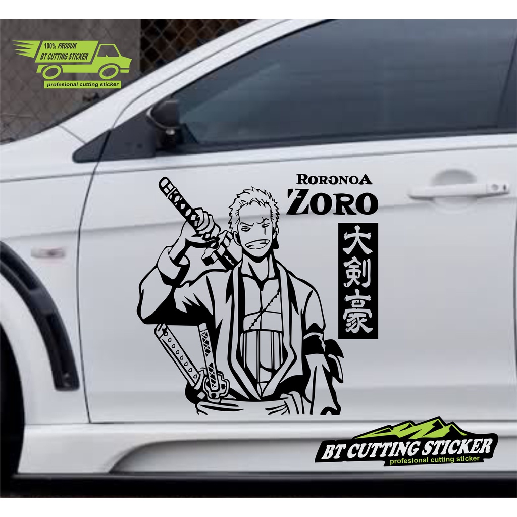Sticker one piece sticker Roronoa Zoro sticker anime zoro sticker one ...