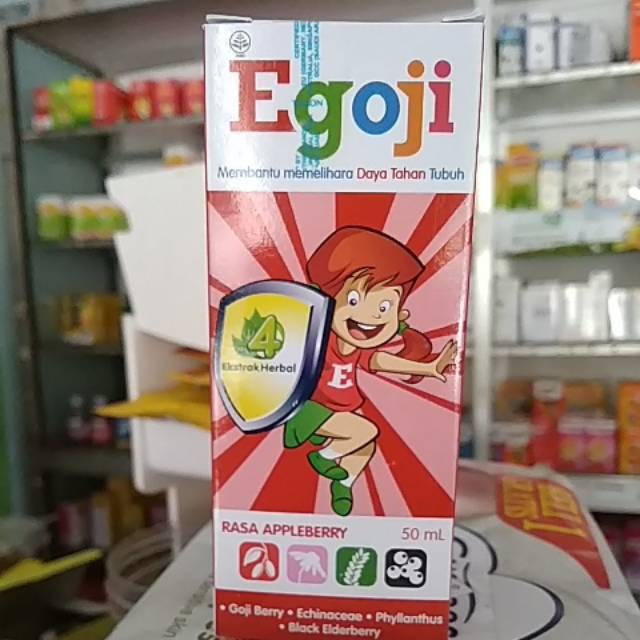 Suplemen Anak Egoji Syrup Appleberry Sirup Rasa Apel Kecil Vitamin ...