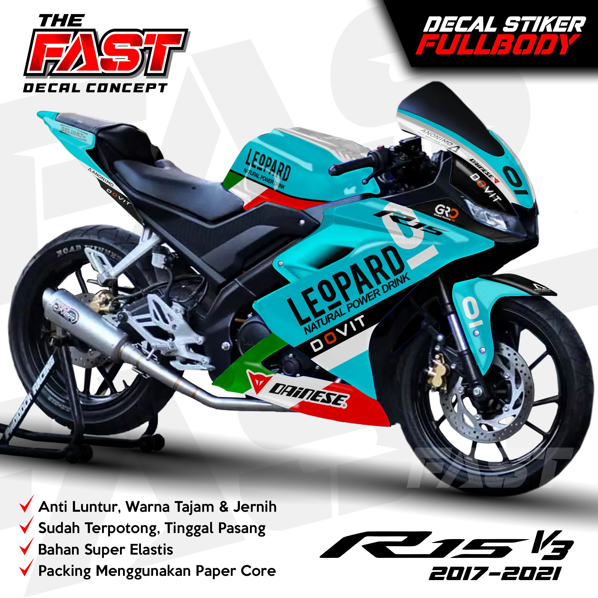 decal r15 v3 stiker striping decal r15 v3 variasi warna siker fullbody r15 v3 motif leopard ...