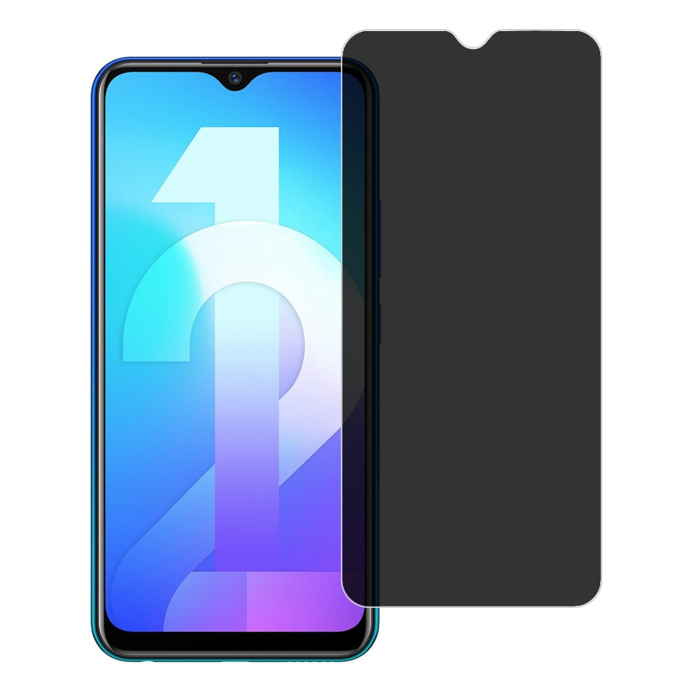 TEMPERED GLASS ANTI SPY FOR VIVO Y11 / Y12 / Y15 / Y17 - ANTI GORES KACA SPY ANTI PRIVACY ...