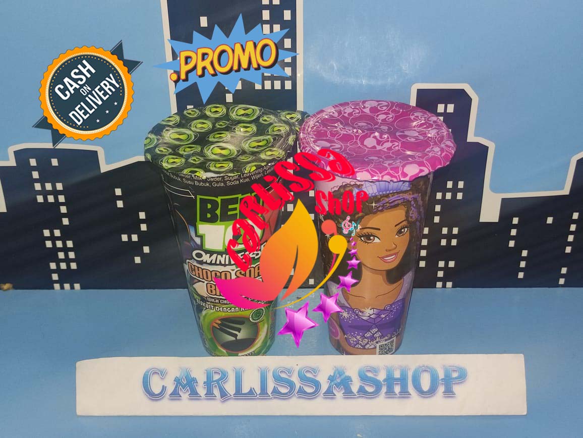 Choco Snack Biscuit 45gr Seperti Nyam Nyam Gambar Barbie / Ben10 Harga ...