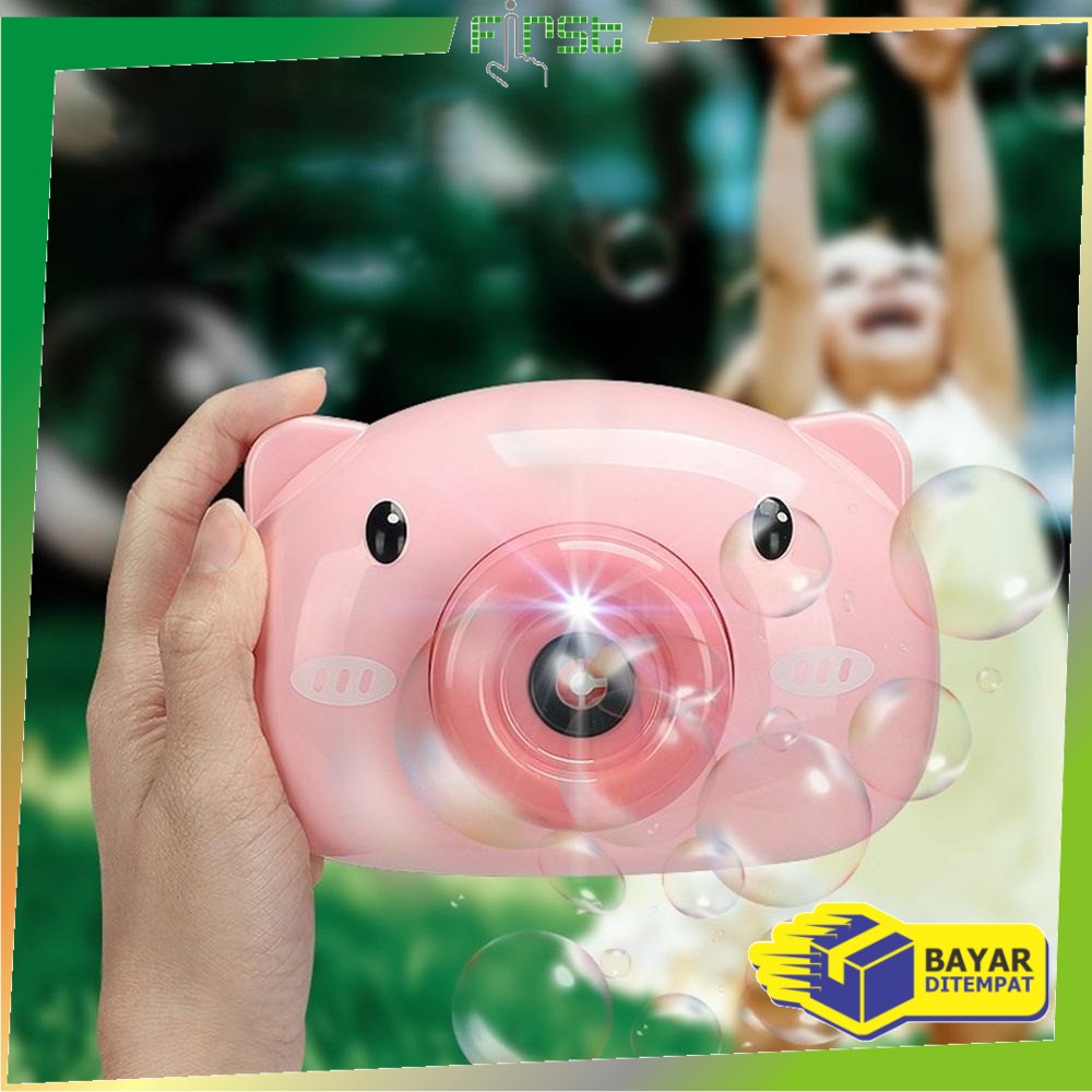 *COD* FH-M92 Mainan Bubble Camera Elektrik Mainan Gelembung Sabun ...