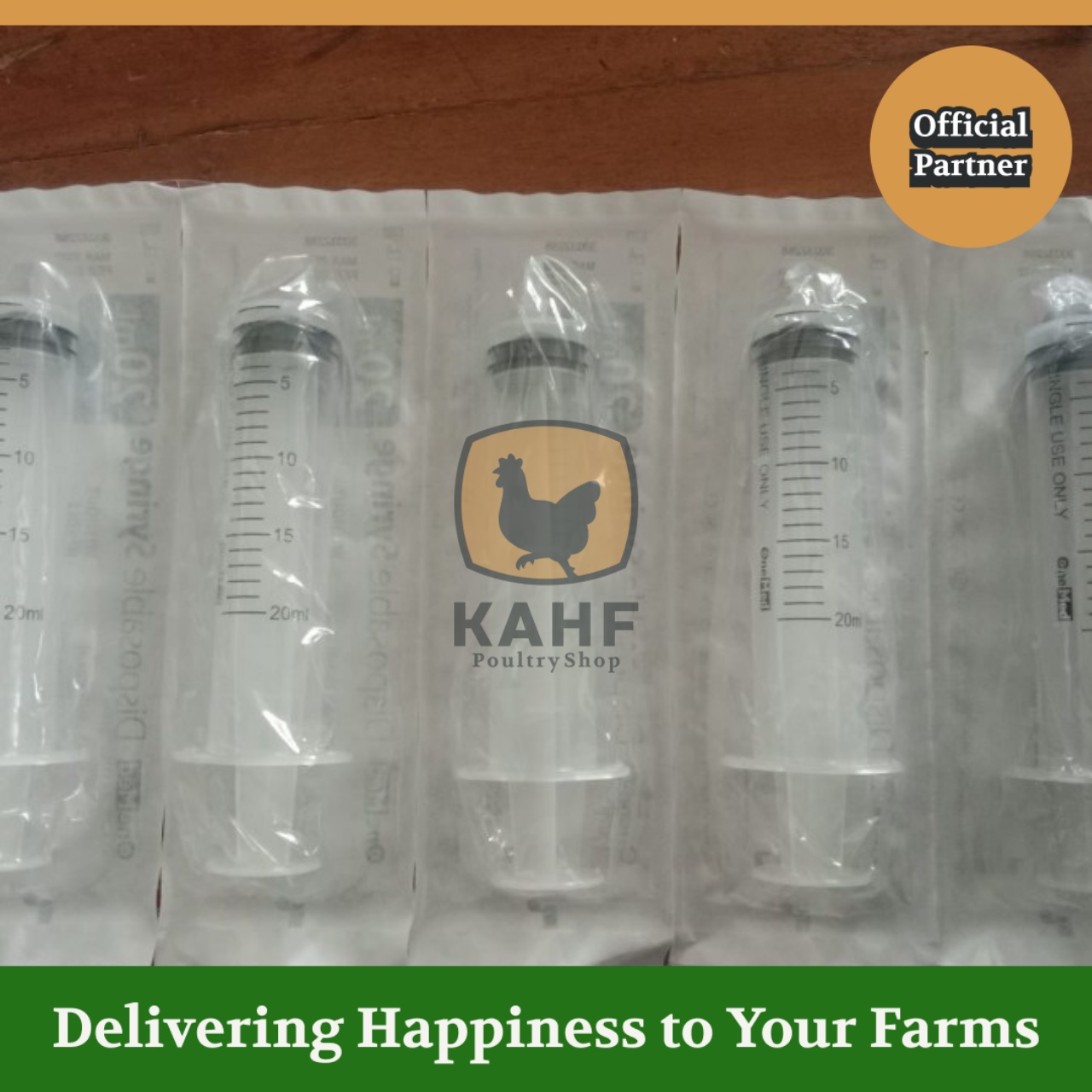 [KAHF PS] Suntikan Spuit 20 ml Onemed Sekali Pakai Disposable Syringe ...