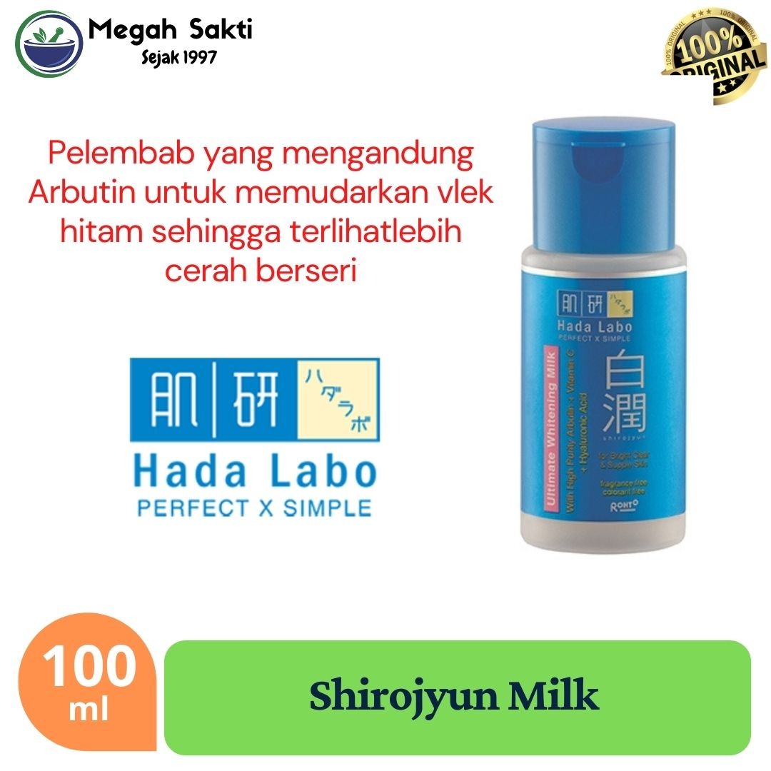 HL Shirojyun Milk 100ml - Hadalabo Hada Labo Shirojyun Whitening Milk ...