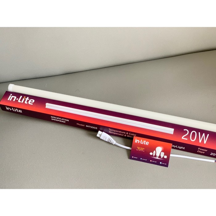 LAMPU LED T5 INLITE 20W 20 W 20WATT 20 WATT 120 CM - INT5003 | Lazada ...