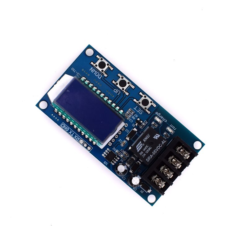 10A 6-60V Lithium Battery Charge Controller Protection Board Lcd ...