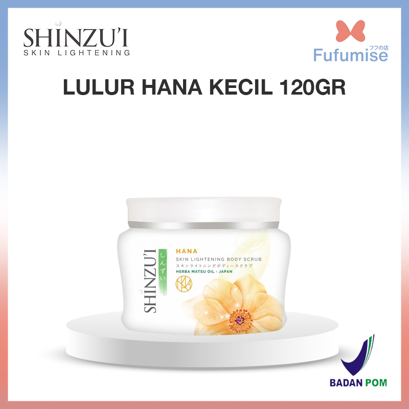 Shinzui Body Scrub 120 g (Kecil) & 200g (Besar) | Lulur Badan Shinzu'i ...